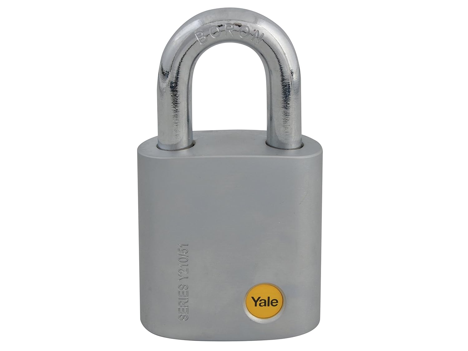 Yale Y210/51/127/1 Yale High Security Steel Padlock, 51mm, pack of 1 ...