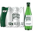 Amazon.com: Maison Perrier Unflavored Sparkling Water, 16.9 FL OZ Plastic Water Bottle (12 count)