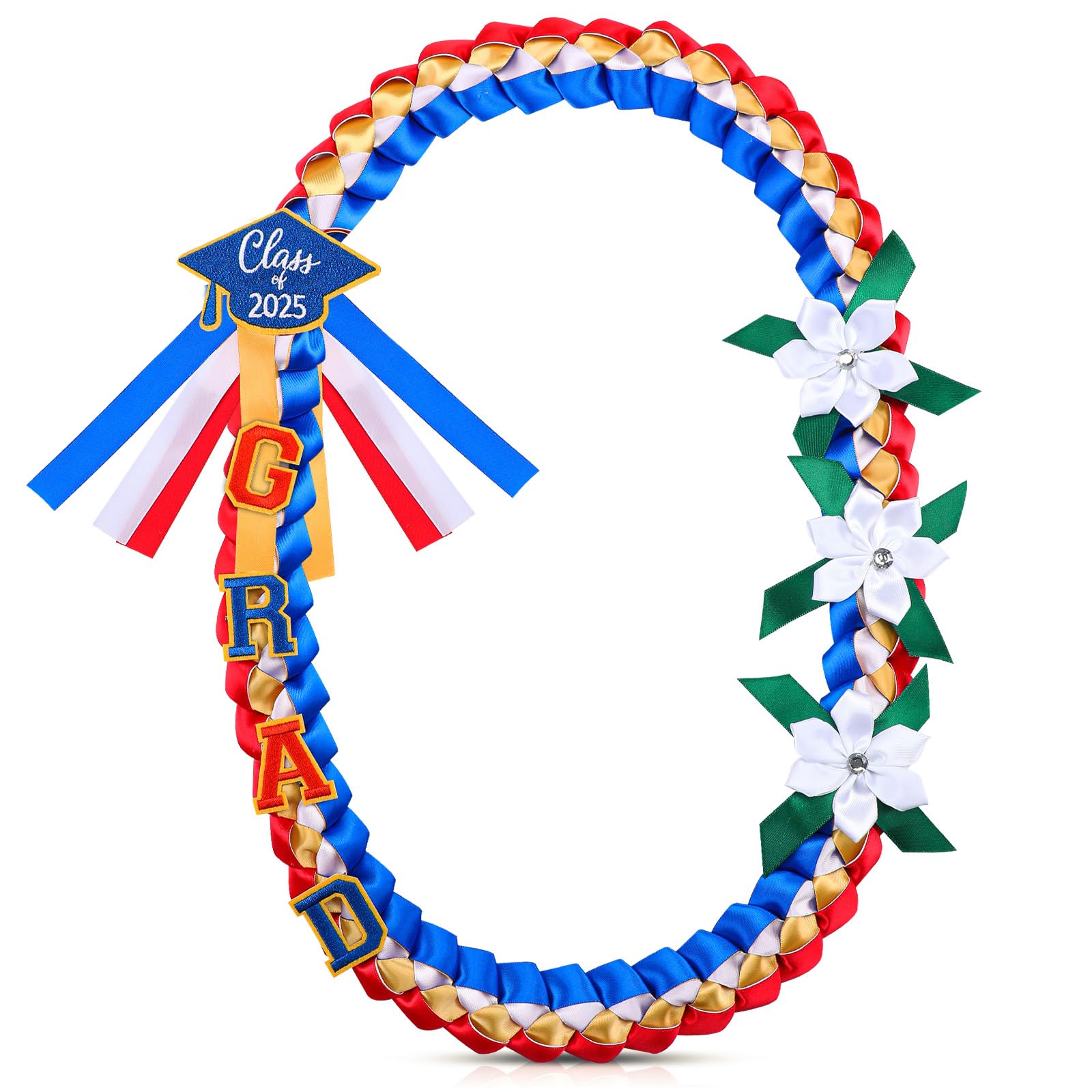 48" Philippines Graduation Leis 2025 Graduation Ribbon Lei Class of ...