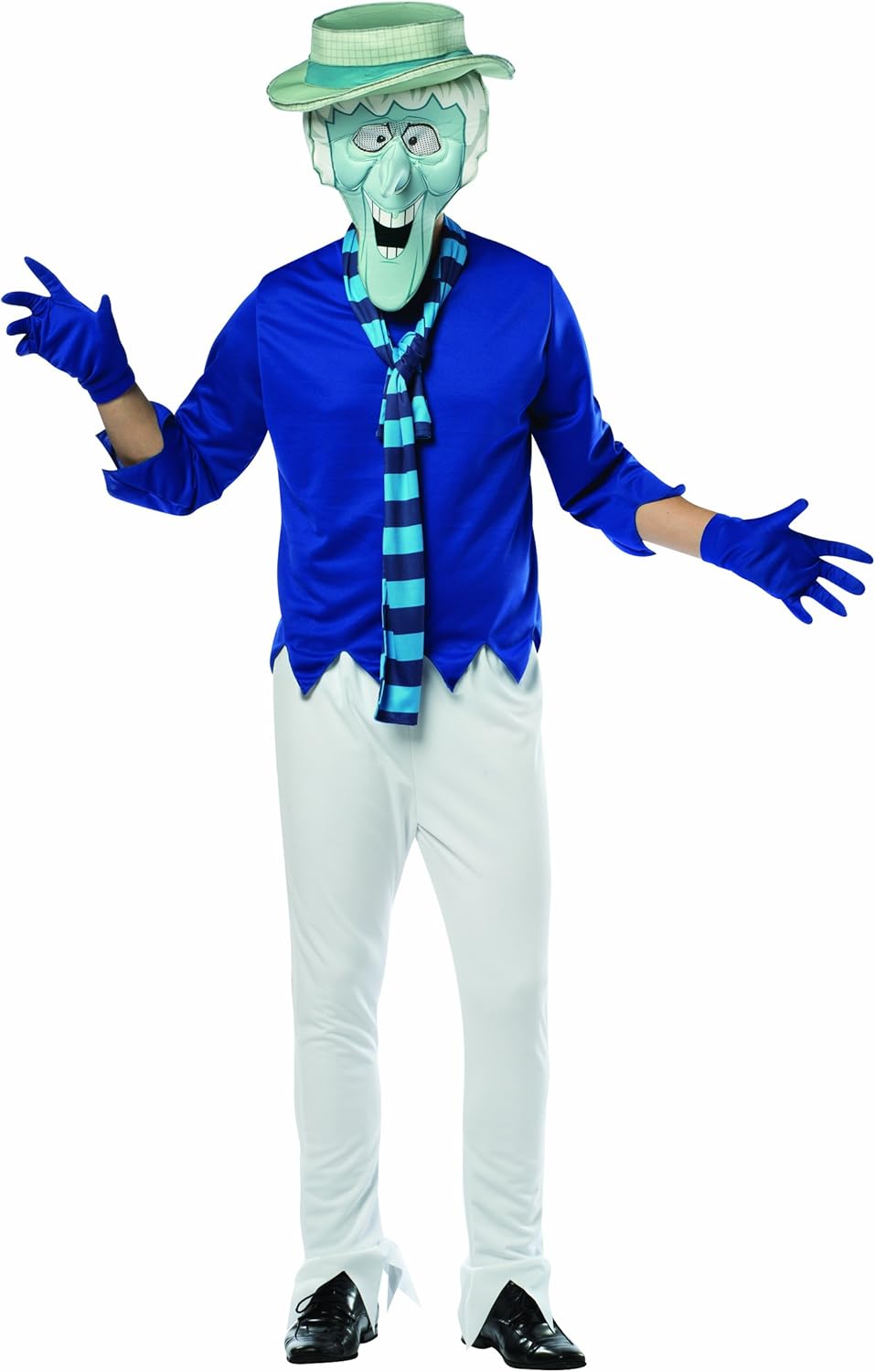 Amazon.com: Rasta Imposta Mr. Snow Miser Costume, Blue, One Size: Clothing