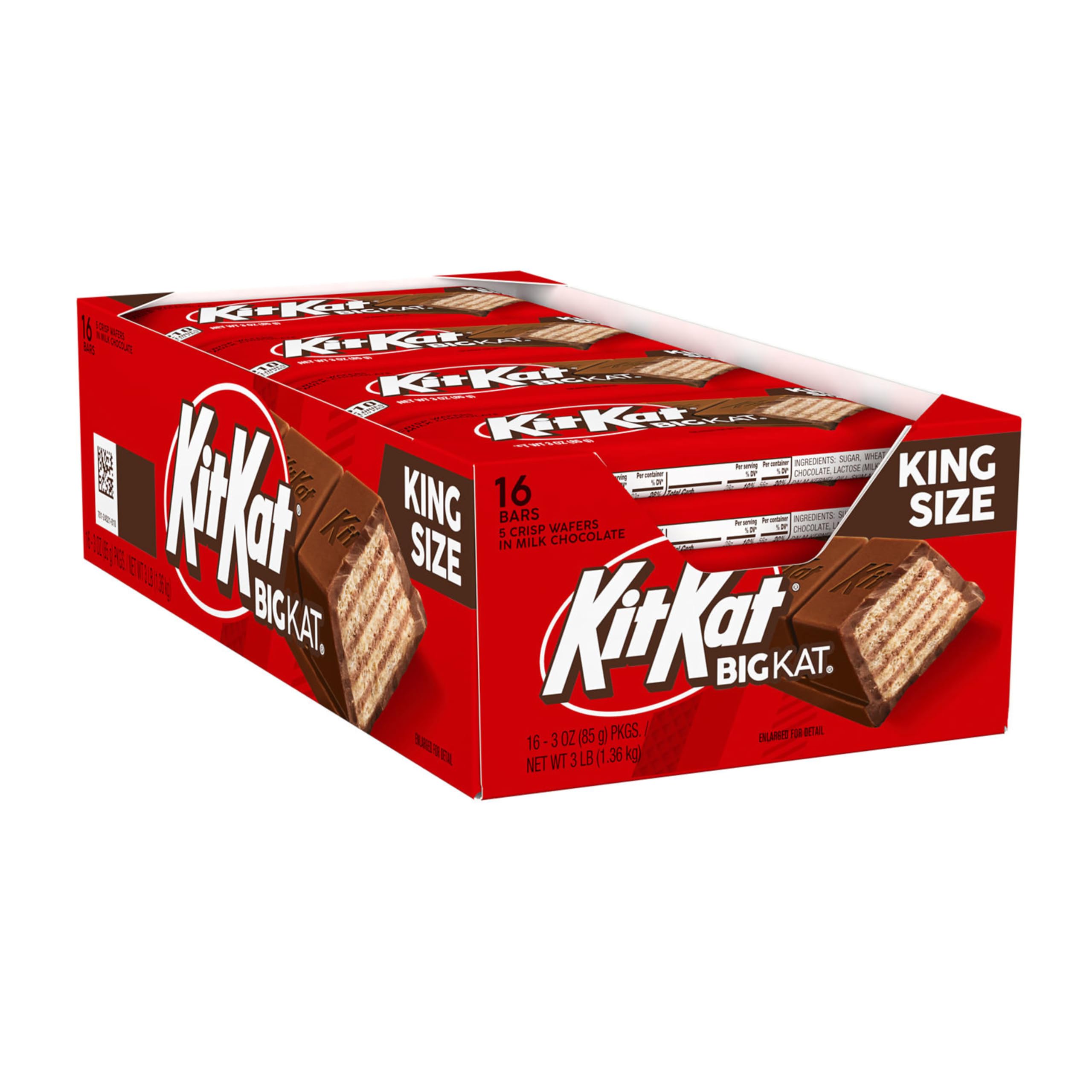 Mua KIT KAT BIG KAT Milk Chocolate Wafer King Size, Candy Bars, 3 oz ...
