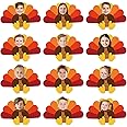 Amazon.com: JarThenaAMCS 50Pcs Thanksgiving Turkey Cutouts Turkey Paper ...