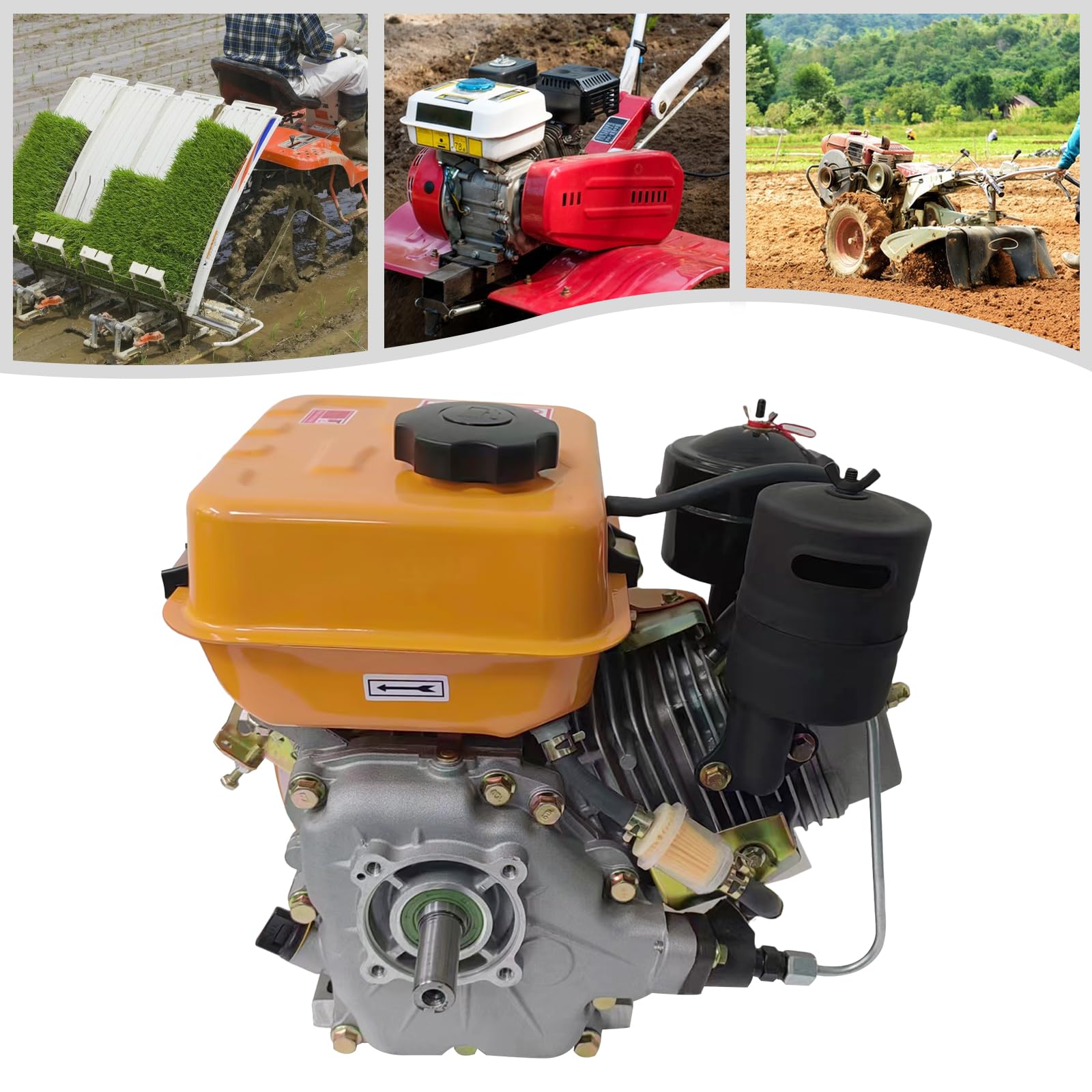 Mua Diesel Engine, 2.2KW 196CC 3HP 4 Stroke Single-Cylinder Air-Cooled ...
