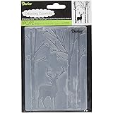 Amazon.com: Darice 1218-40 Leafy Tree Trunk Embossing Folder, 4.25 by 5 ...