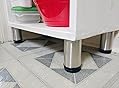 BQLZR Stainless Steel Kitchen Adjustable Feet Round 2" Dia Furniture ...