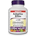 Webber Naturals Acidophilus Bifidus with FOS, 6 Billion Active Cells, 4 ...