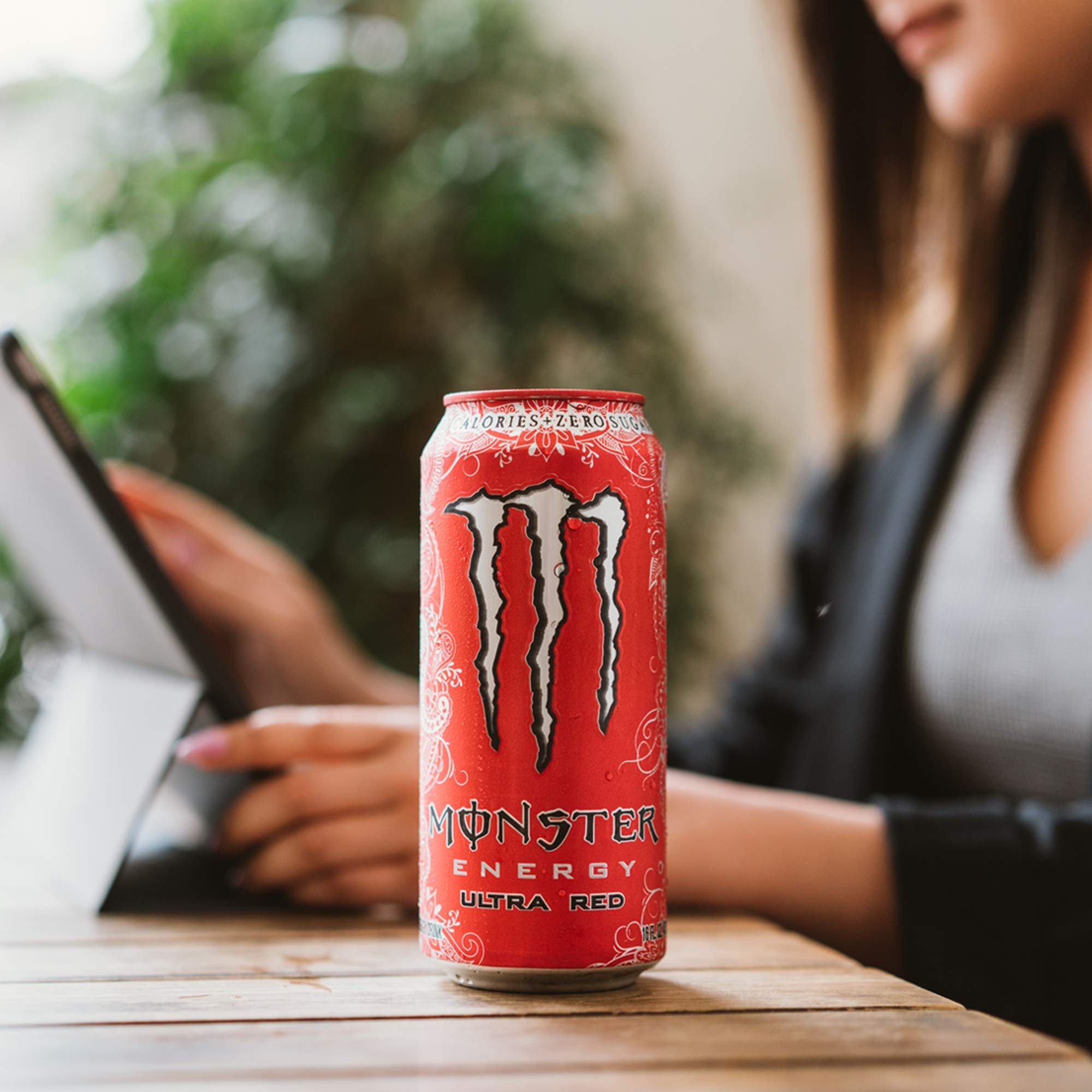 Monster Energy Ultra Violet, bebida energética sin azúcar, 16 onzas ...