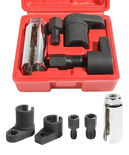 O2 Sensor Socket,Automotive Tool Oxygen Sensor Socket Set Wrench ...