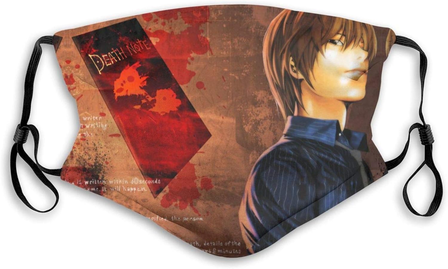 Death.Note` Face Mask Replaceable Filters Activated Carbon Masks at ...