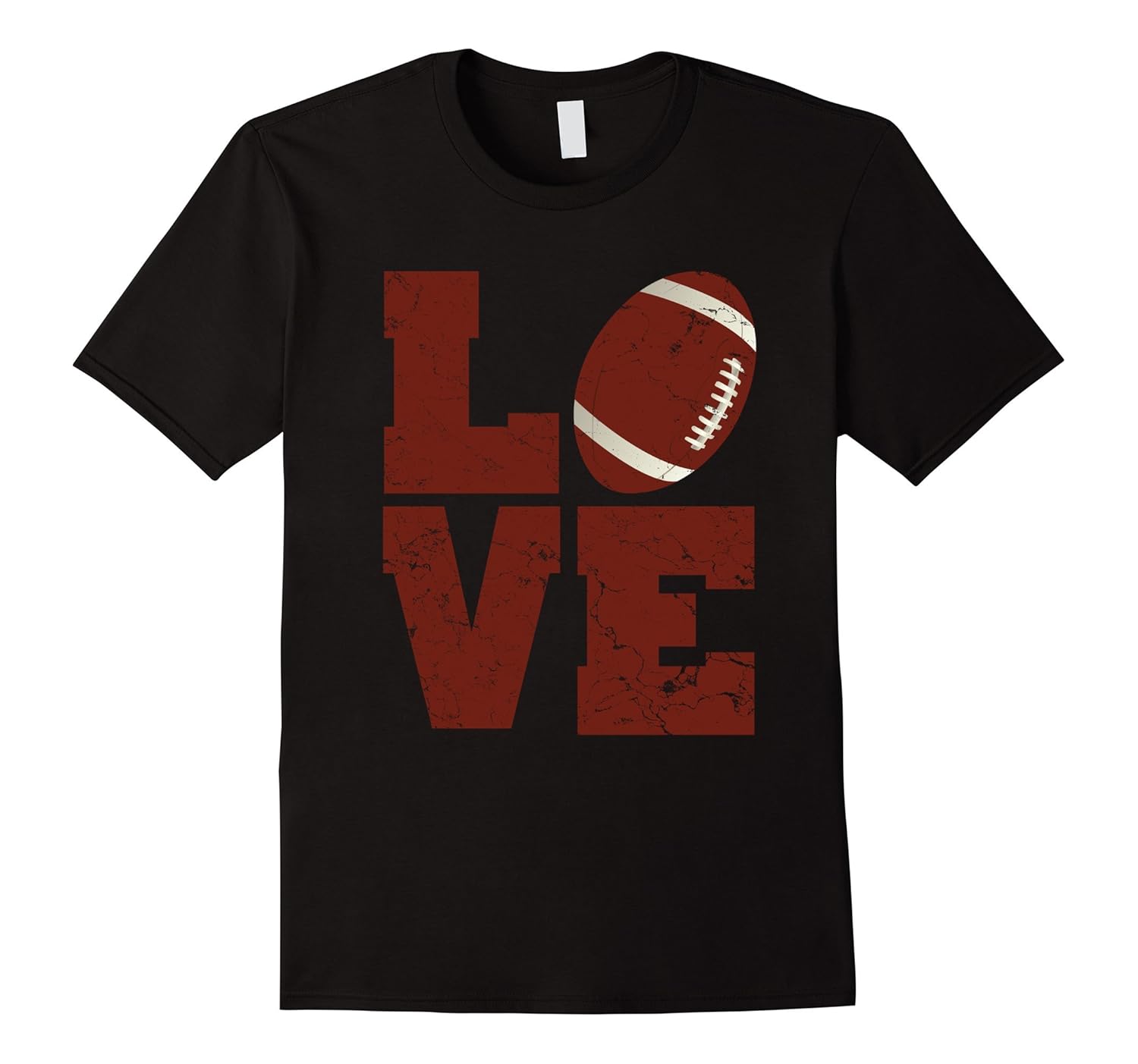 Love Football T-Shirt Cool Football Tee Shirts Men Women-CL – Colamaga