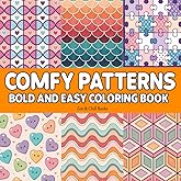 Amazon.com: Bold and Simple Coloring Book: Comfy Patterns Coloring Book ...