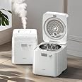 Amazon.com: Mifasol Stainless Steel Warm Mist Humidifier - 3.3L/0.87Gal ...