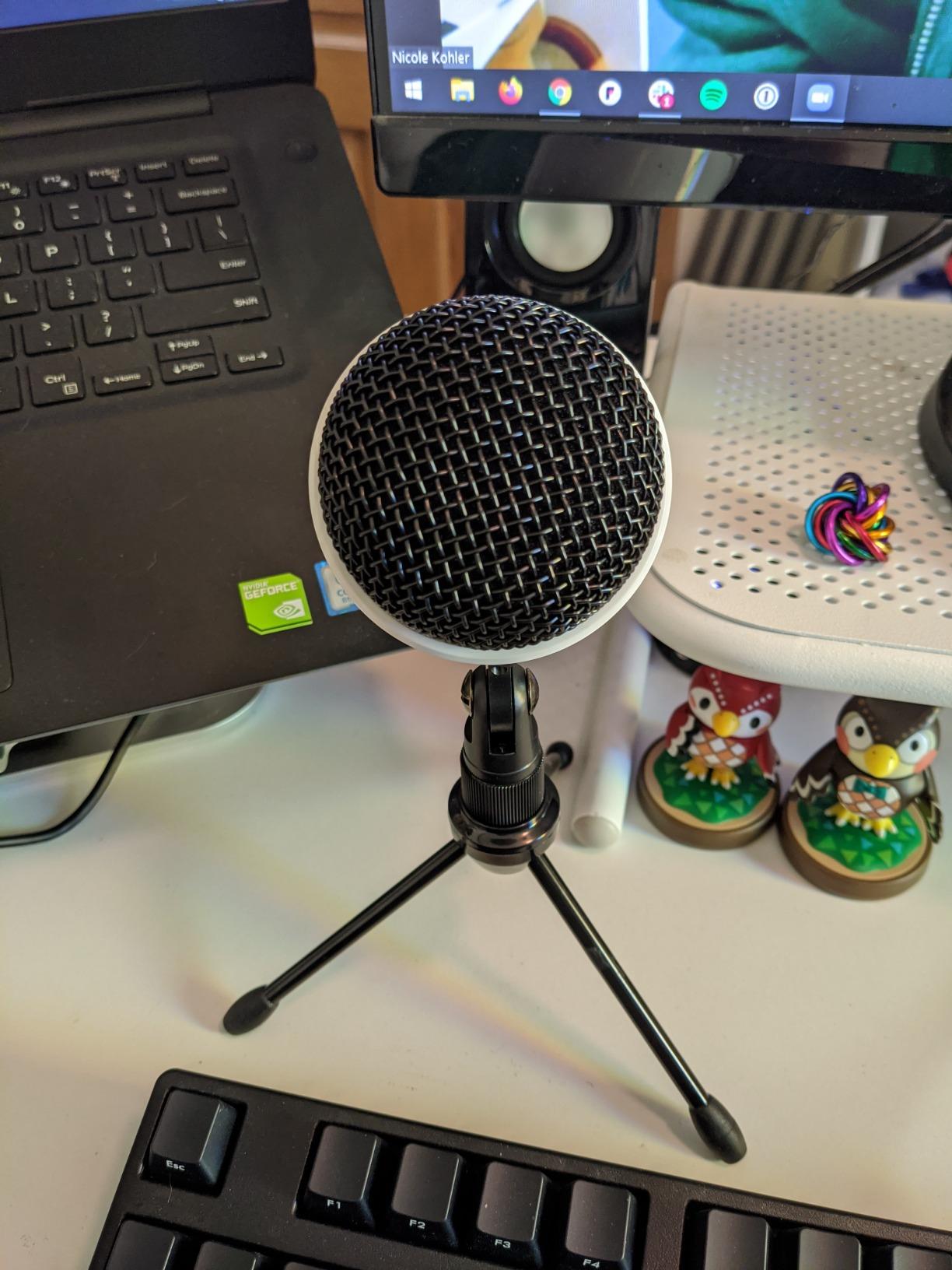 $6/mo - Finance Amazon Basics Mini USB Condenser Microphone for Online ...