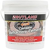 Amazon.com: Rutland Castable Refractory Cement, High Temp Fireplace ...