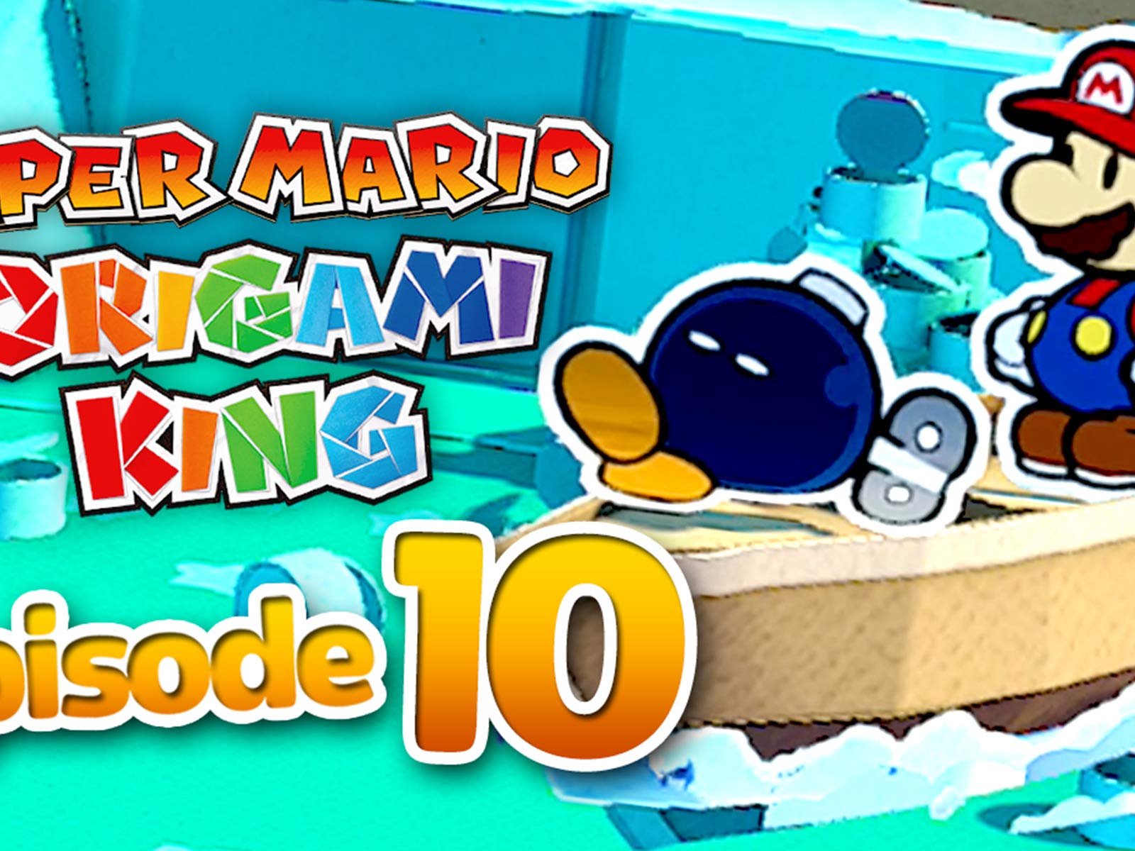 Watch Clip: Paper Mario The Origami King Gameplay - Zebra Gamer | Prime ...
