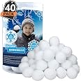 Amazon.com: 40 Pack Indoor Snowballs for Kids Snow Fight : Home & Kitchen