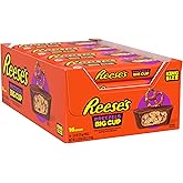 Amazon.com : REESE'S Big Cup Milk Chocolate King Size Peanut Butter Cups, Candy Packs, 2.8 oz ...