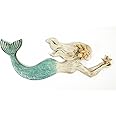 Amazon.com: Young's Inc. Resin Mermaid Wall Art – 14”L x 3.5”H Nautical ...