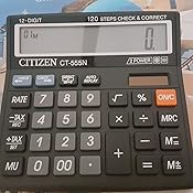 Citizen CT-555N Desktop Calculator: Amazon.in: Office Products