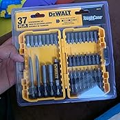 DEWALT 37-Piece Screwdriving Set with Square Recess Mix - DW2173 ...