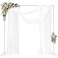 Amazon.com : Fomcet 8FT x 8FT Backdrop Stand Heavy Duty with Base ...