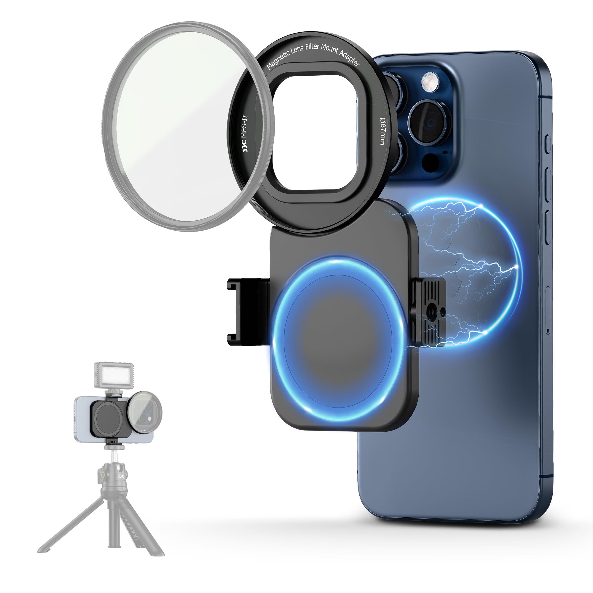 Mua JJC Upgraded Magnetic MagSafe Smartphone 67mm Lens Filter Adapter ...