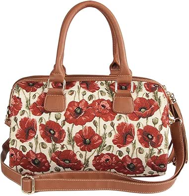 Signare Womens Fashion Tapestry Tassel Top Handle Shoulder Bag in ...