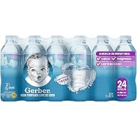 Gerber, Agua Purificada Gerber, 500 mililitros, Paquete de 24 : Amazon ...