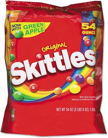 Original Skittles (1.53kg): Amazon.co.uk: Grocery