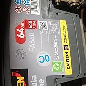 Amazon.fr : Fulmen Batterie voiture FA640 12 V 64 Ah 640 A