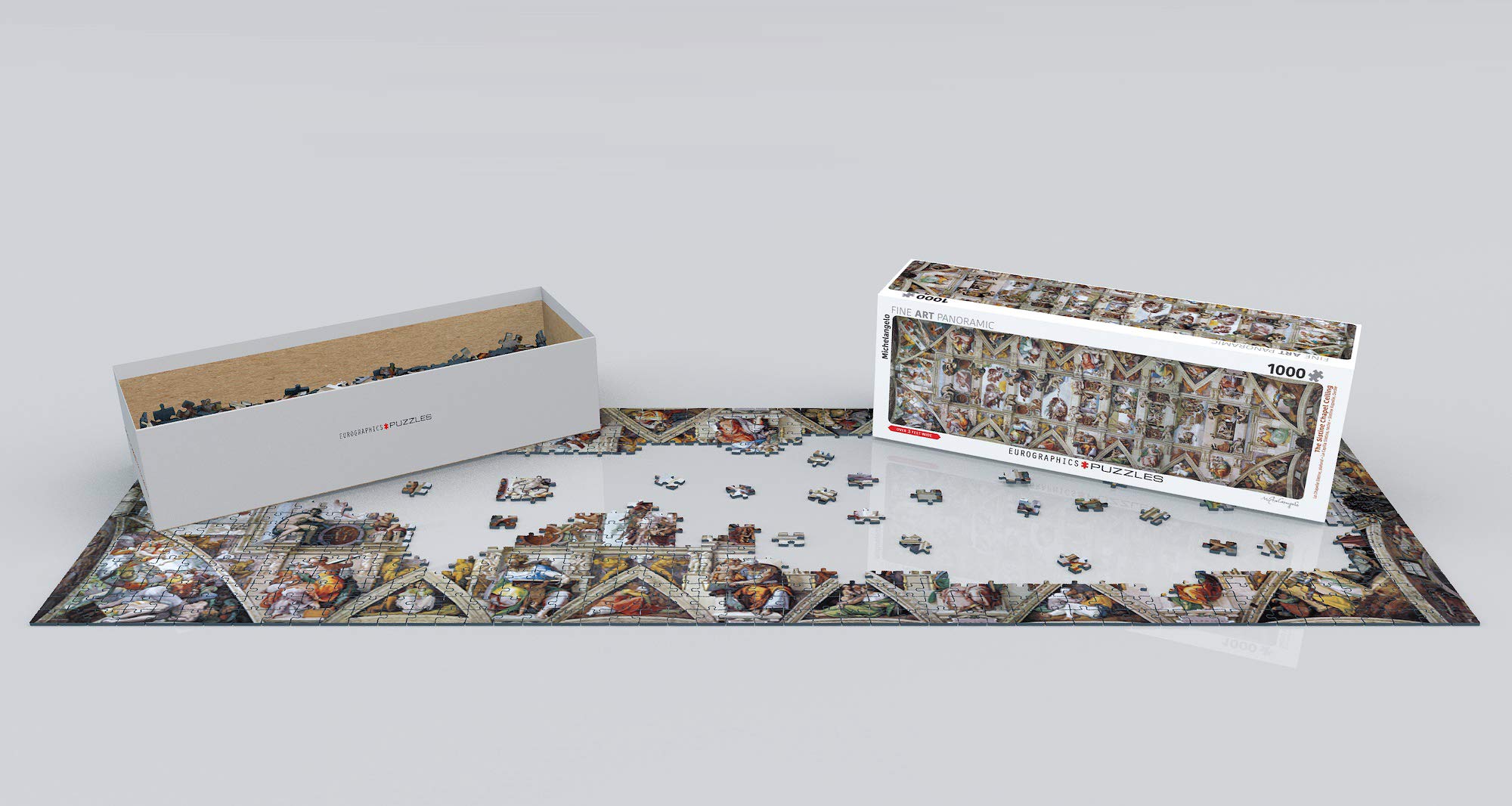 Mua Sistine Chapel Pano 1000pc Puzzle trên Amazon Mỹ chính hãng 2025 | Fado