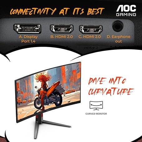 Mua AOC C27G4ZH 27" Curved Frameless Ultra-Fast Gaming Monitor, FHD ...