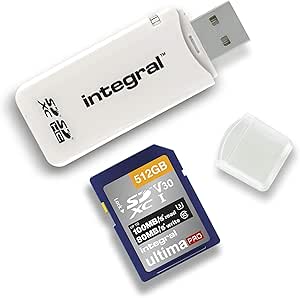 Amazon.com: Integral SD / SDHC / SDXC USB Memory Card Reader Single ...