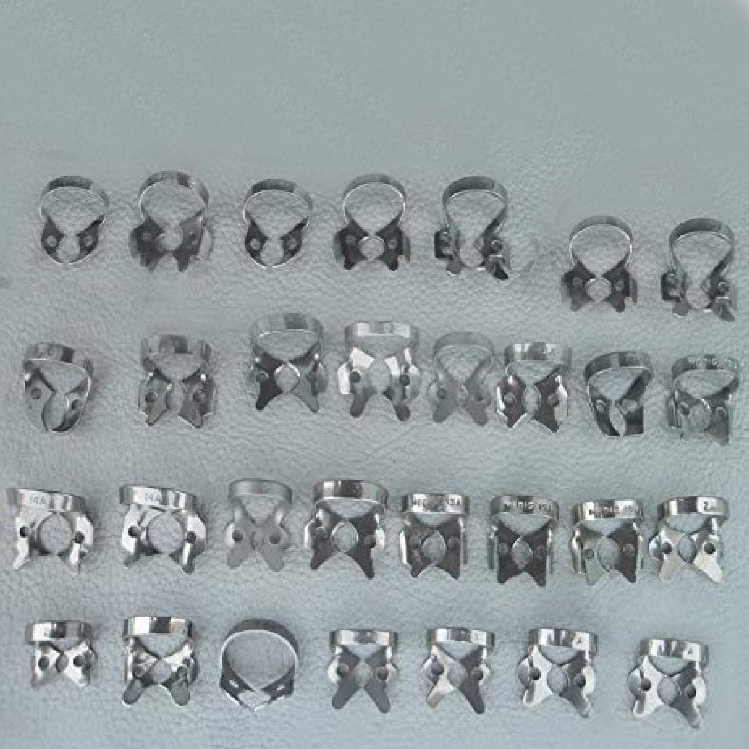 Amazon.com: 30 Endodontic Endodontic Clamps Dental (30 Different Kinds ...