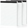 Amazon.com : 3 Pack Graph Paper Pad Quad Ruled, 2x2 Quad Legal Pads 8.5 ...