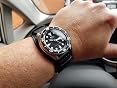 Amazon.com: SEIKO Men's Automatic Analogue Watch with Rubber Strap ...