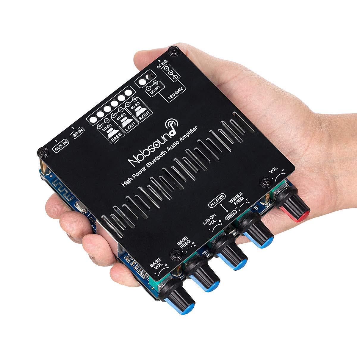 Mua Nobsound Bluetooth 5.0 HiFi 2.1 Channel Power Amplifier Set + Case ...