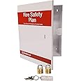 Fire Plan Strategies Fire Safety Plan Box (Indoor Mounting) - Steel ...