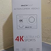 Dragon Touch 4K WiFi Action Camera 16MP Vision3: Amazon.in: Electronics