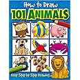 How to Draw 101 Animals: Green, Barry, Green, Dan: 9781842297407: Books ...