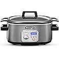 Amazon.com: De'Longhi Livenza Programmable Slow Cooker with Stovetop ...