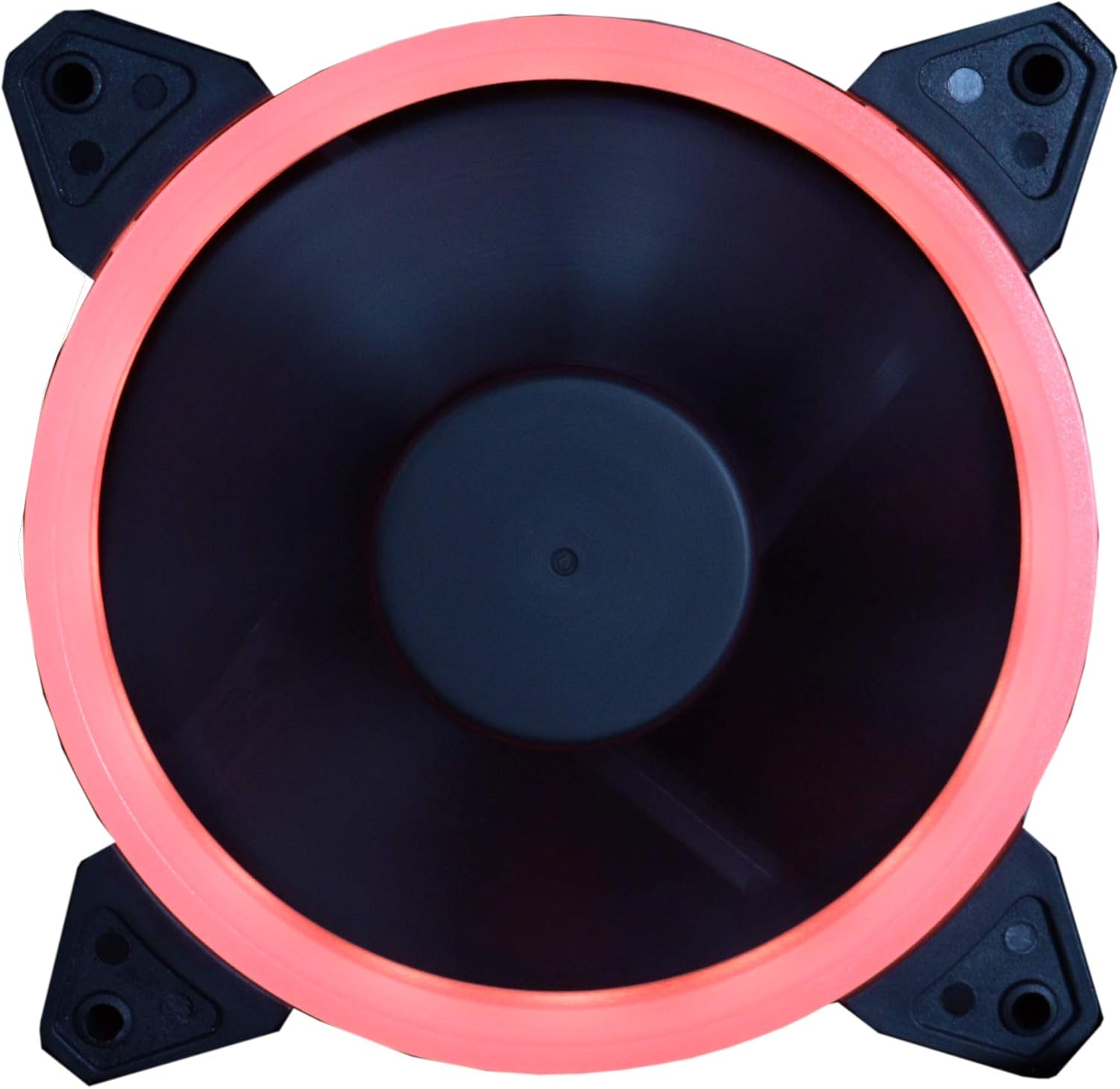 ionz Halo PC Gaming Red Cooling Fan 120mm LED, Hydro Bearing, 9 Blade ...