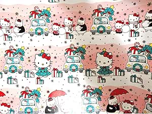 Amazon.com: Hello Kitty Gift Wrapping Paper Roll 40 sq ft: Health ...