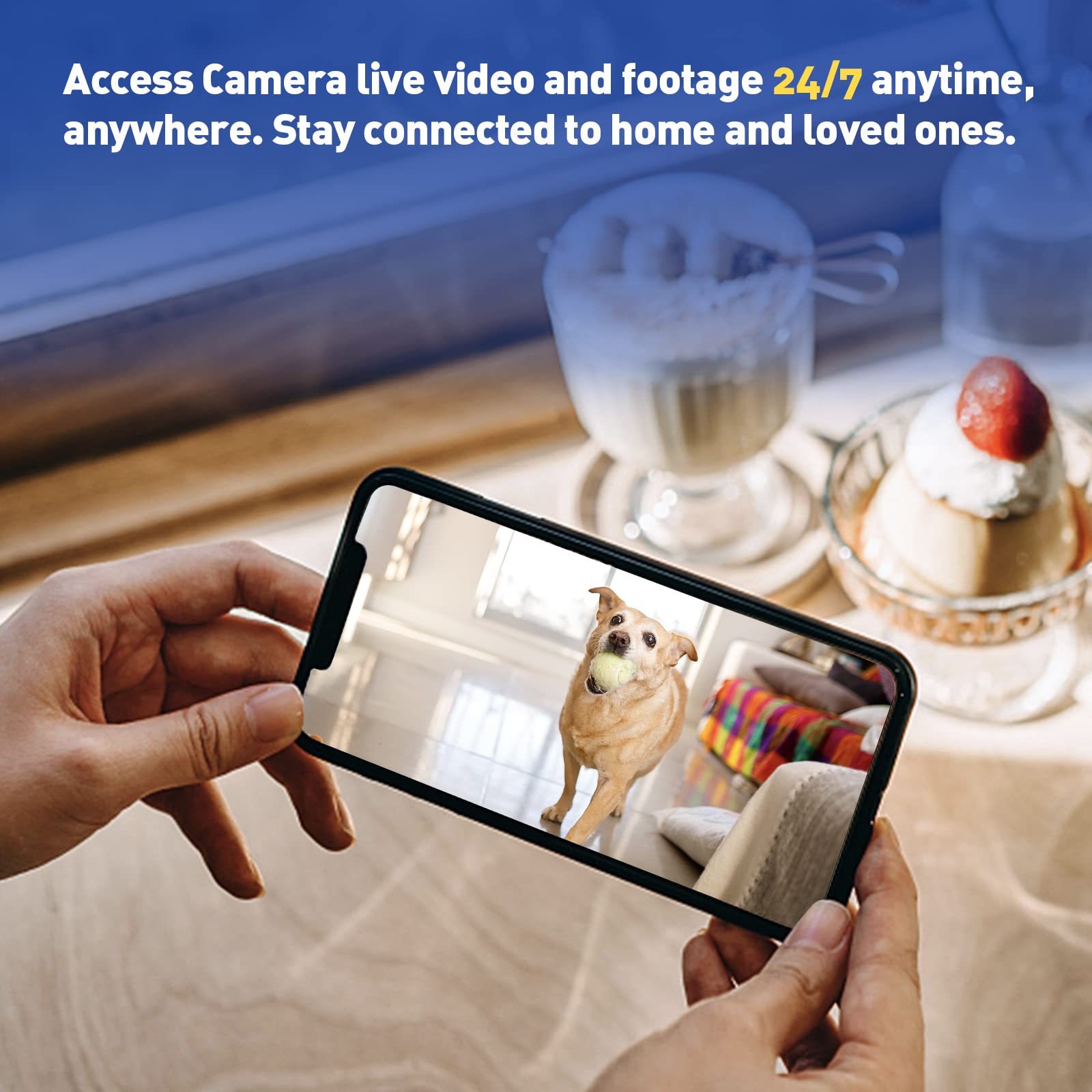 Mua WIWACAM Small Camera - WiFi 4K Ultra HD Small Nanny Surveillance ...