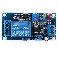 12V DC Delay Relay Delay with Timer Turn on/Delay Turn Off Switch Module to Protect Against ...