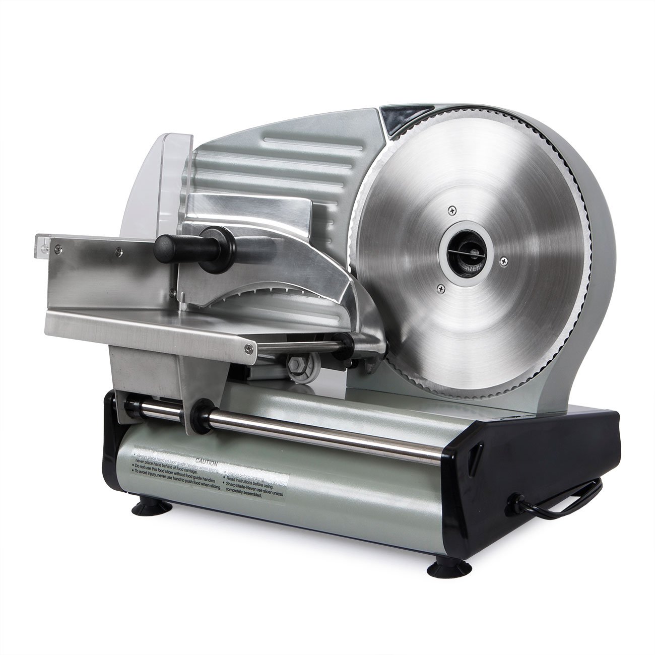 COMMERCIAL SLICER MACHINE STAINLESS STEEL BLADE ELECTRIC SLICING CUT ...
