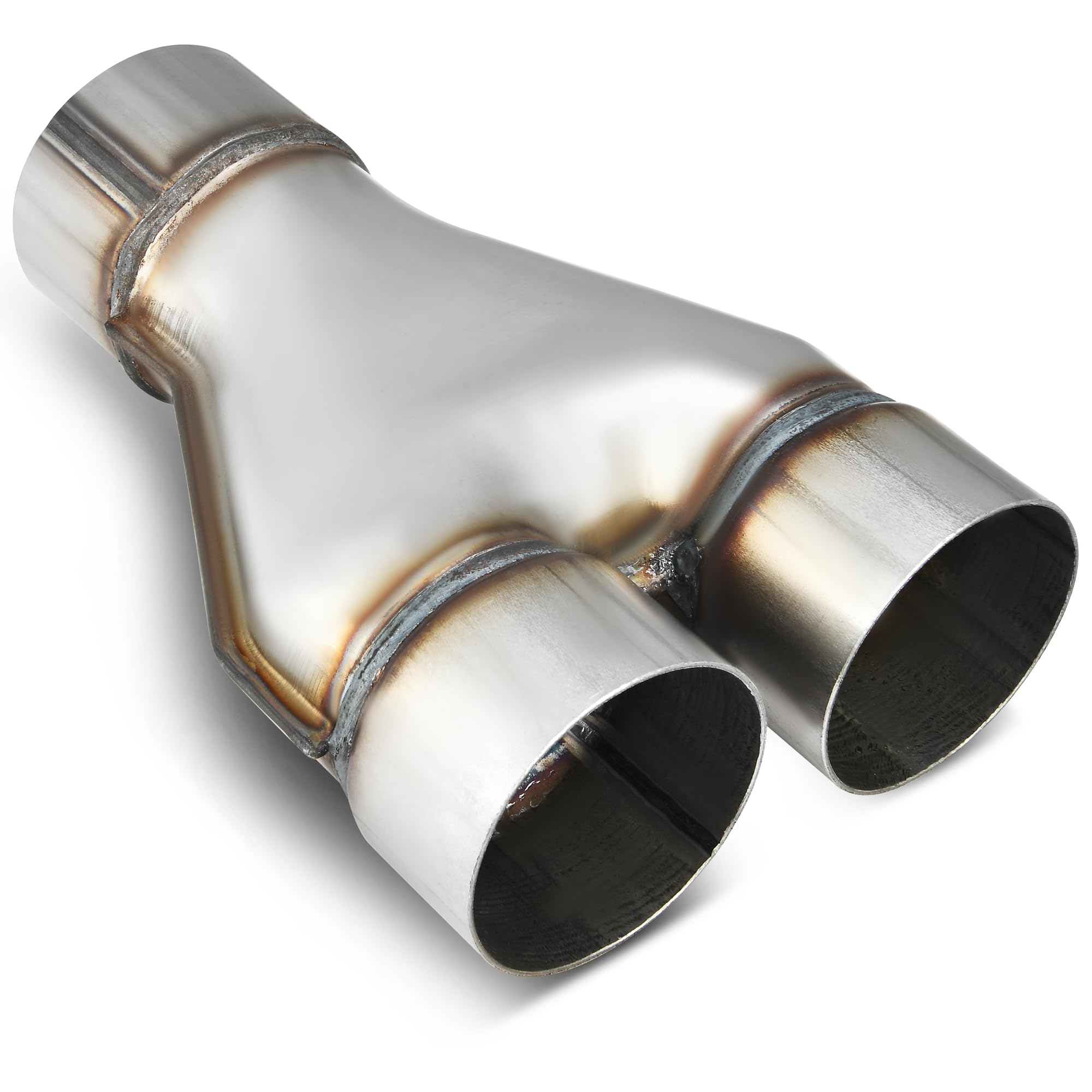 YITAMOTOR Exhaust Y Pipe 3'' Single to 3'' Dual, Stainless Steel ...