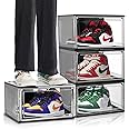 Amazon.com: EDS FAM 4 Pack Sneaker Storage for Sneakerheads with ...