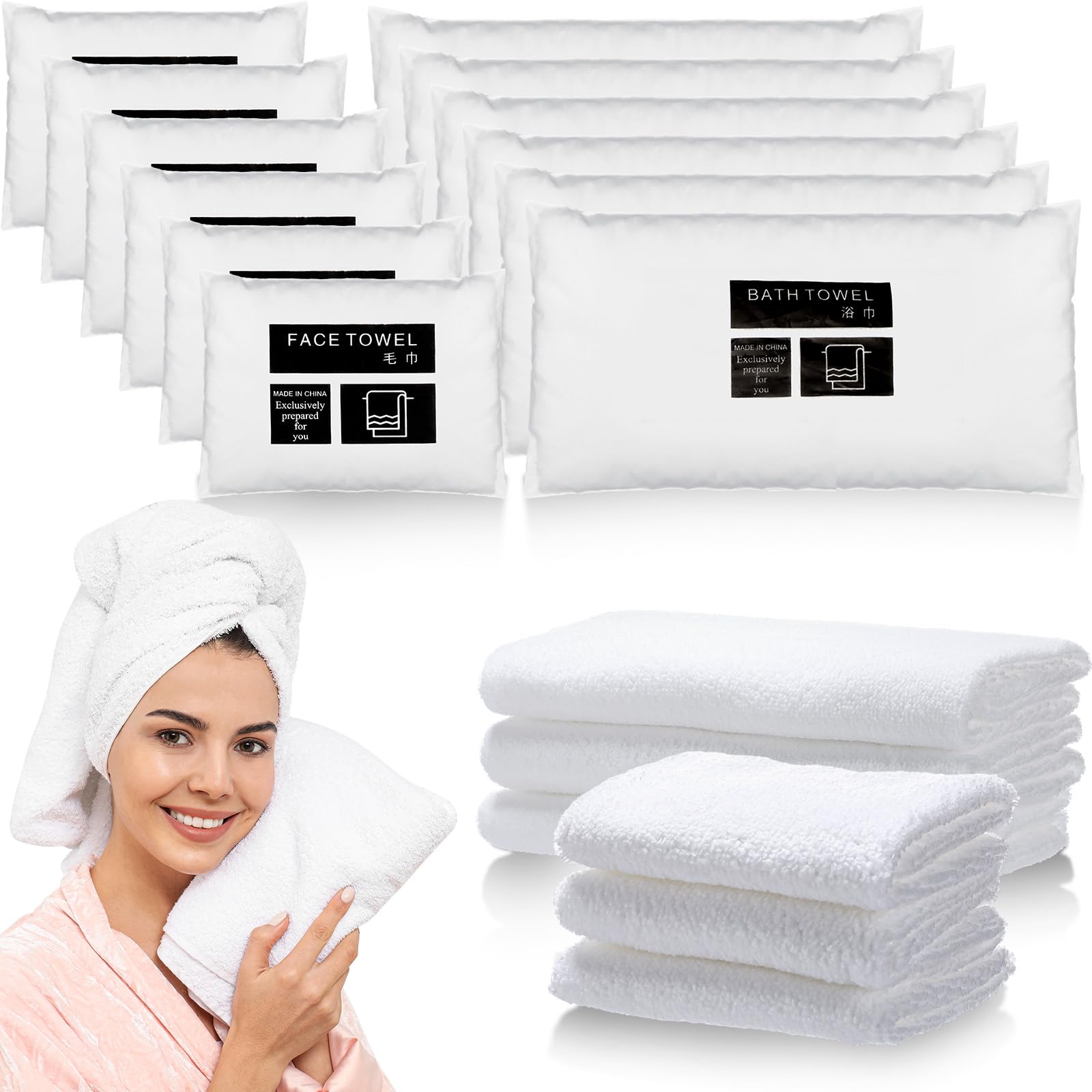 peryiter-60-pcs-disposable-hand-towel-bath-towel-set-individual-packing
