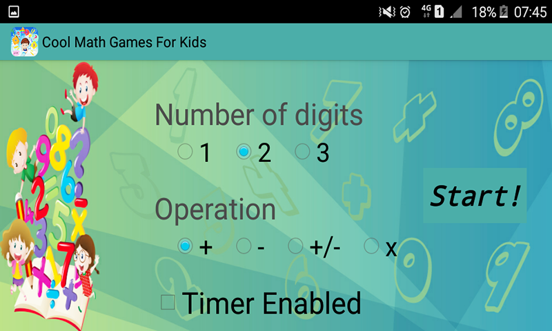 Cool Math Games For Kids:Amazon.co.jp:Appstore for Android